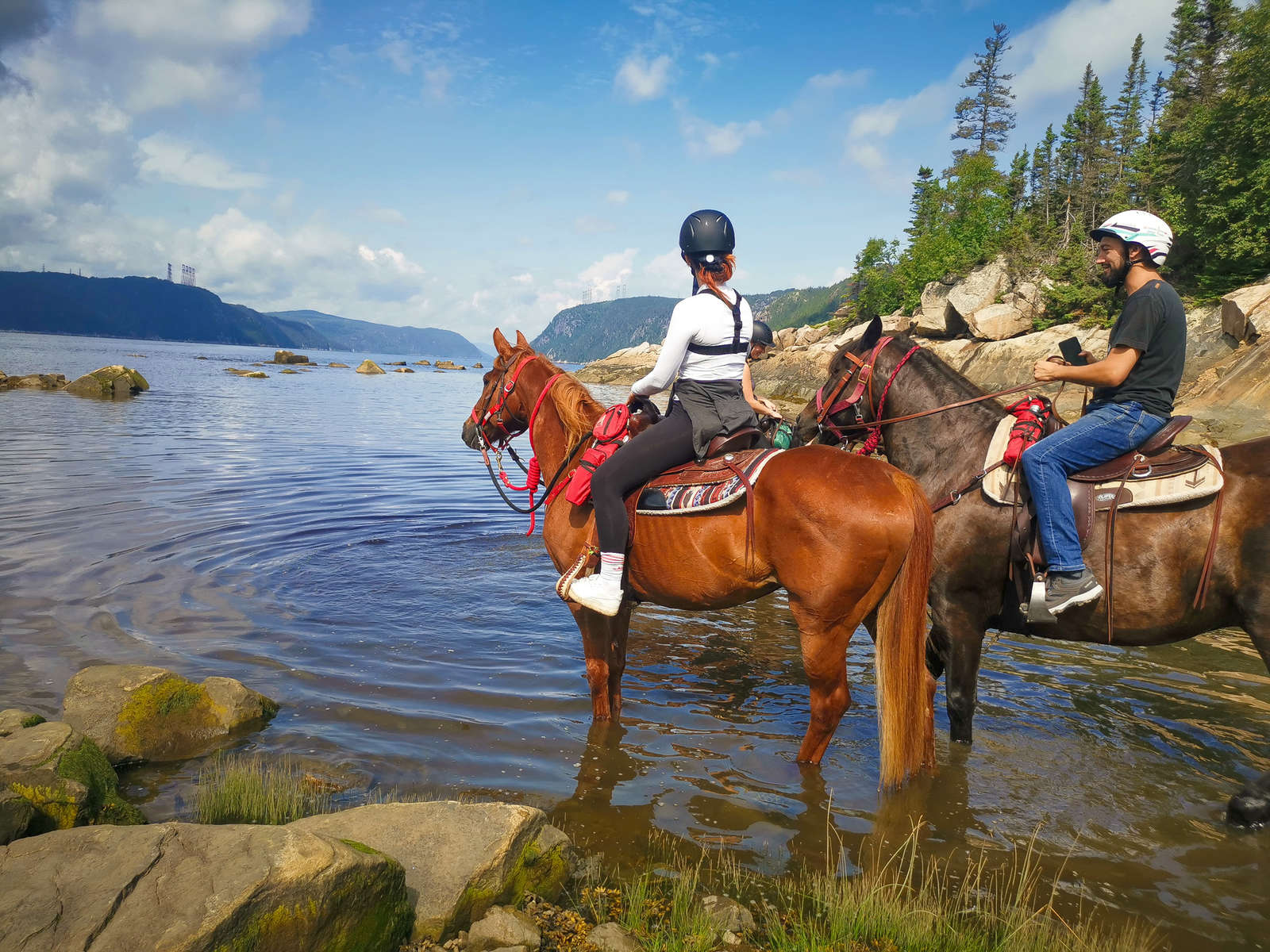 Séjour équestre en étoile autour d'un ranch au Québec