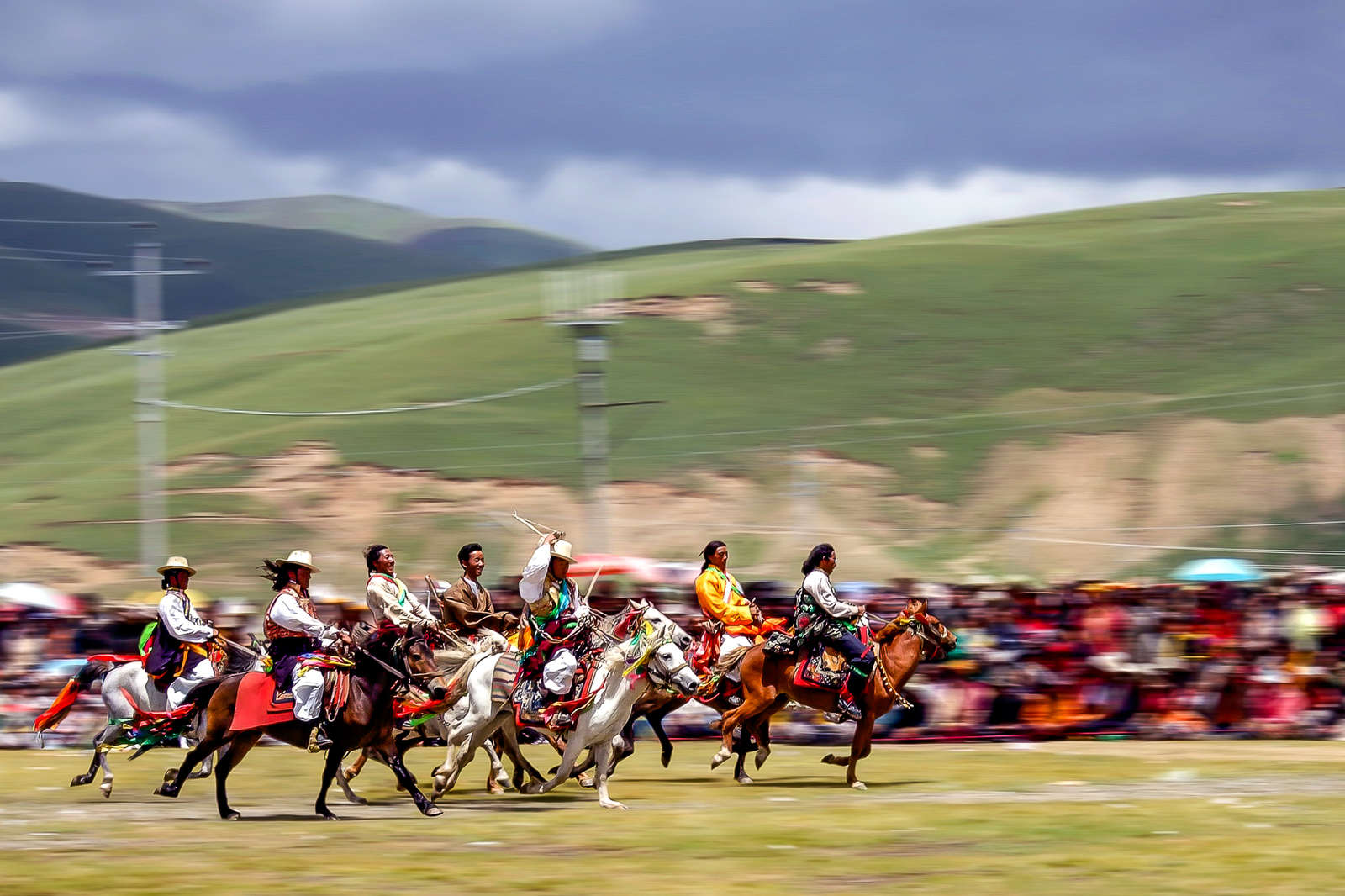 Randonnée à cheval au Tibet sur les plateaux du Kham
